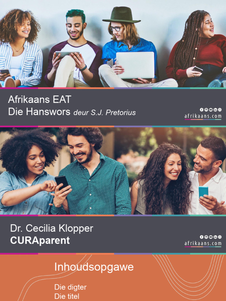 Afr EAT Die Hanswors | PDF