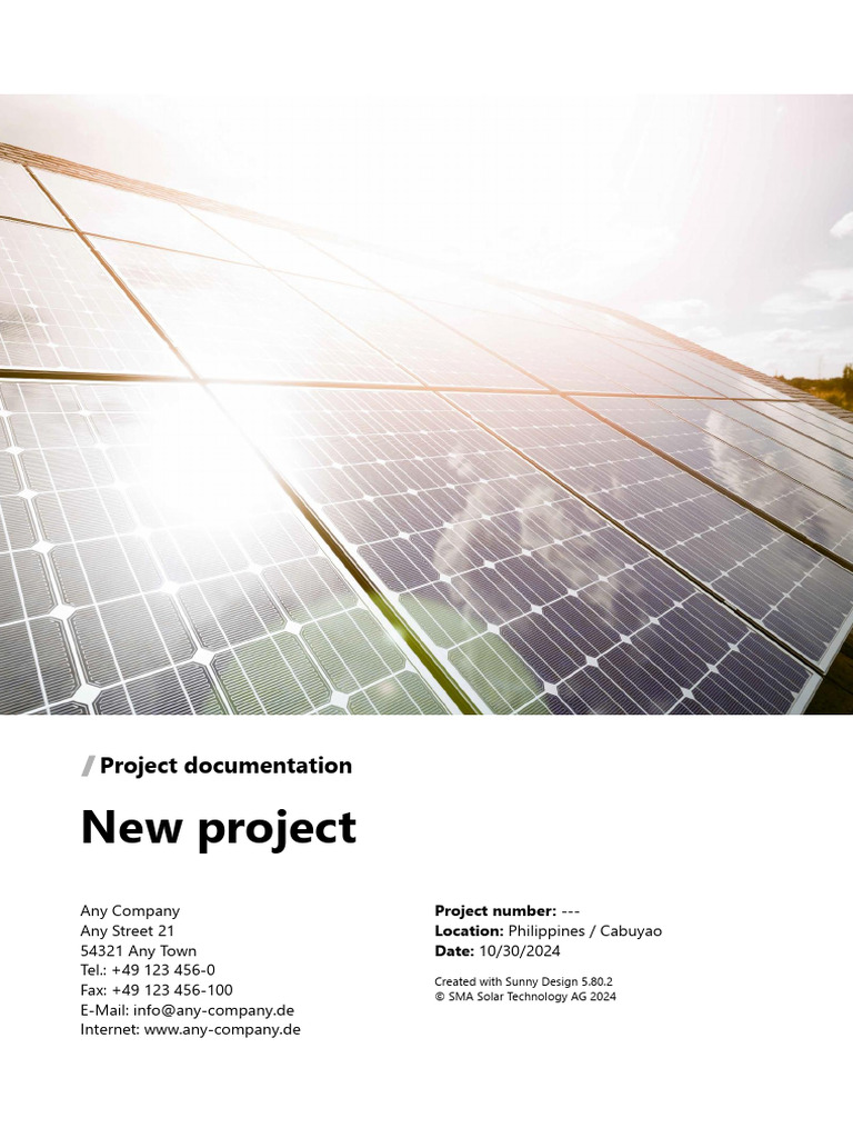 New project (1) | PDF | Photovoltaics | Photovoltaic System