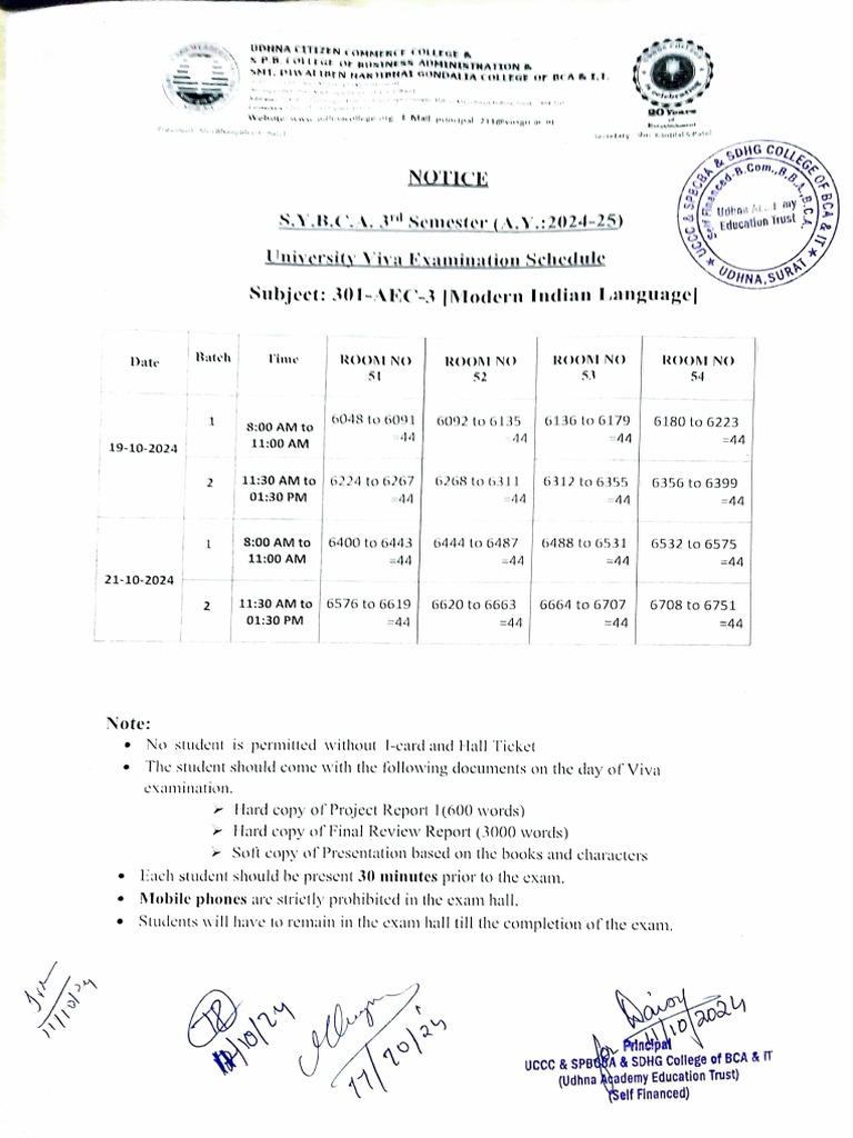 301 Aec 03 University Exam Seating Arrangement | PDF | Tests ...