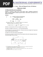 Types of Scales in Engineering Drawing | PDF | Metre | Foot (Unit)