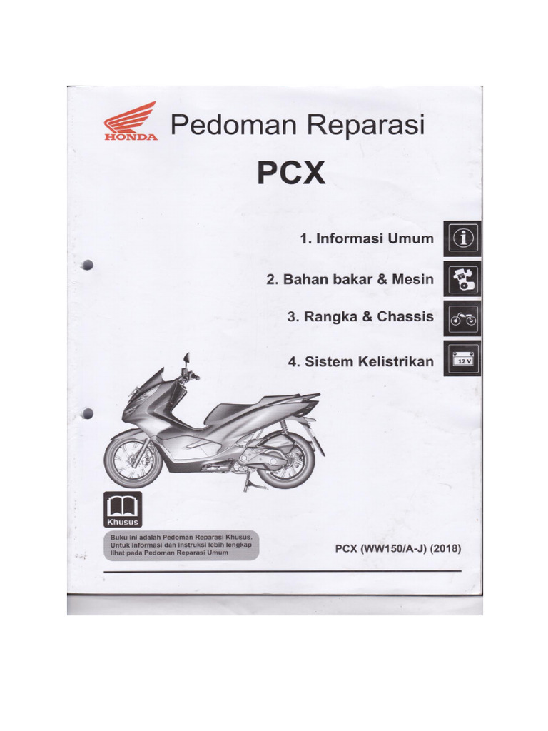 BPR PCX 150 FI 2018 | PDF