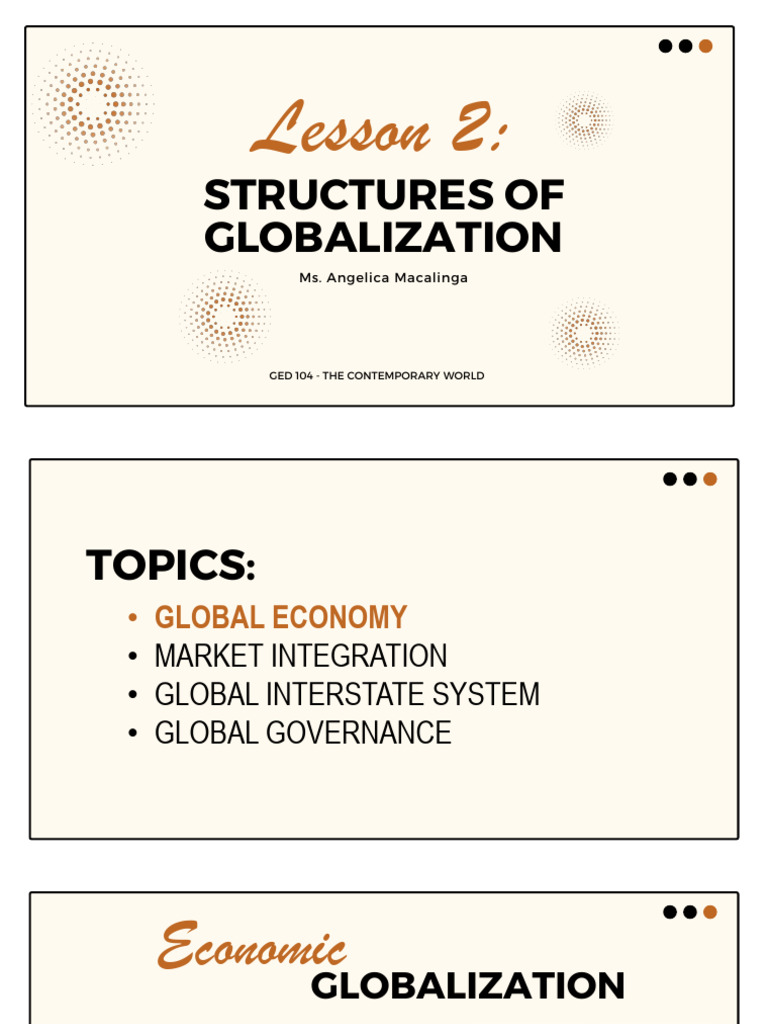 L2 Structures of Globalization | PDF | Globalization | Bric