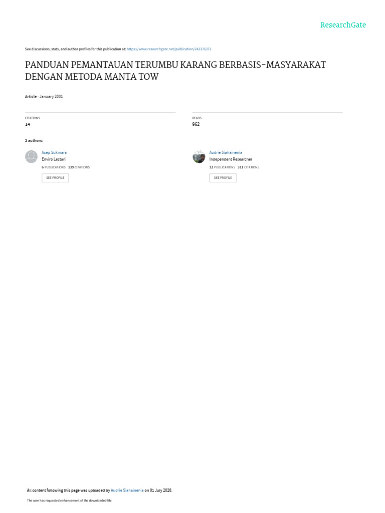 Buku Metode Manta Taw | PDF