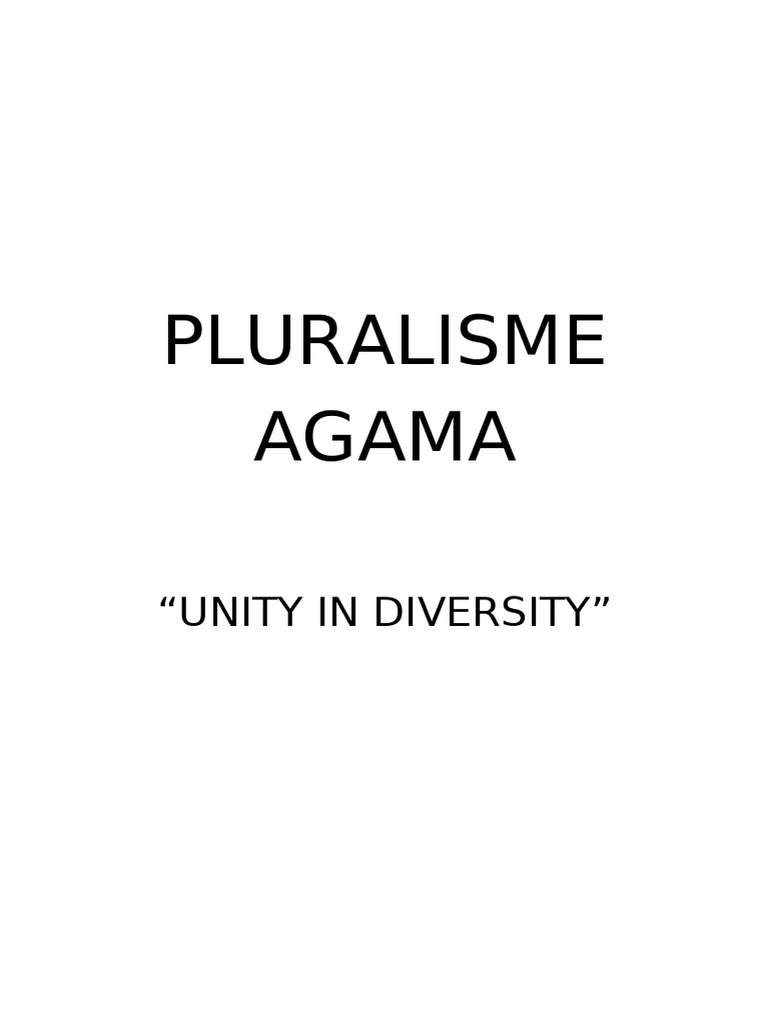 Unity in Diversity | PDF