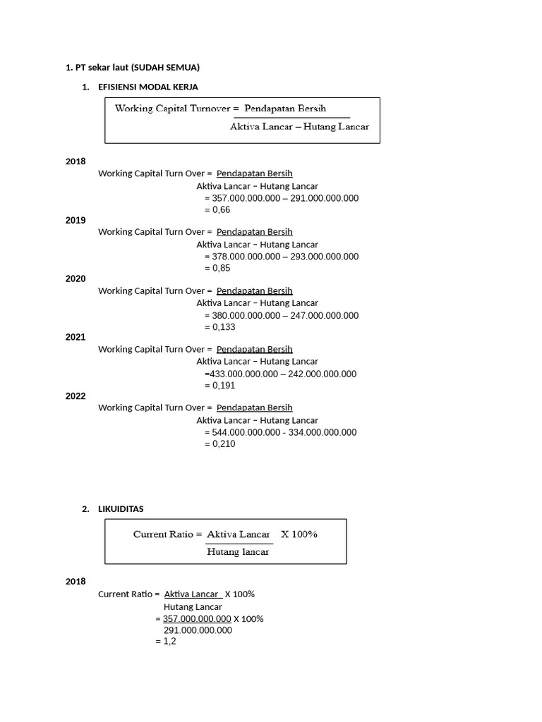 Perhitungan Sekarlaut Siantar Ultra | PDF