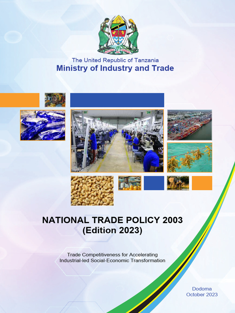 National Trade Policy 2003 Edition 2023_compressed | PDF | Non Tariff ...