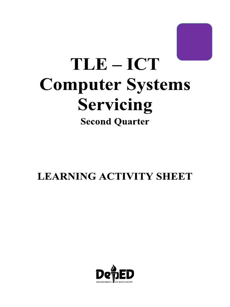 Grade 9 q2 Tle Css Las Edited | PDF | Operating System | Device Driver