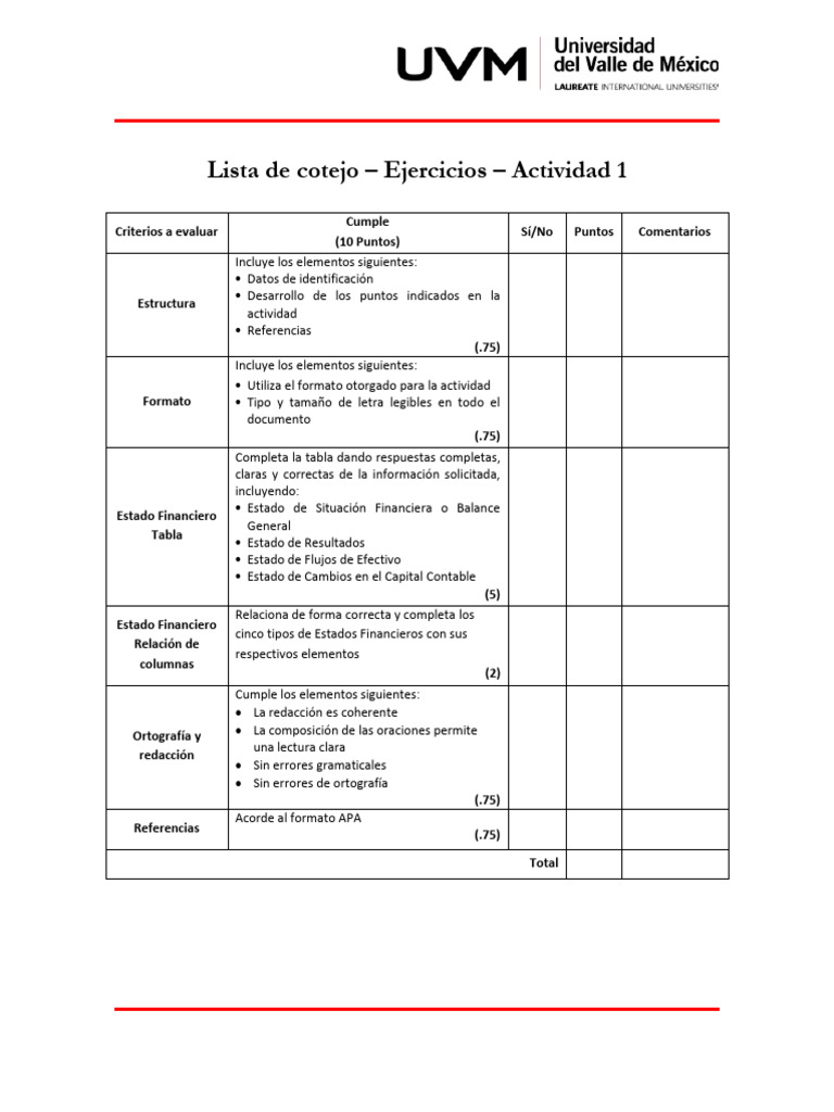 LC Ejercicios A1 | PDF