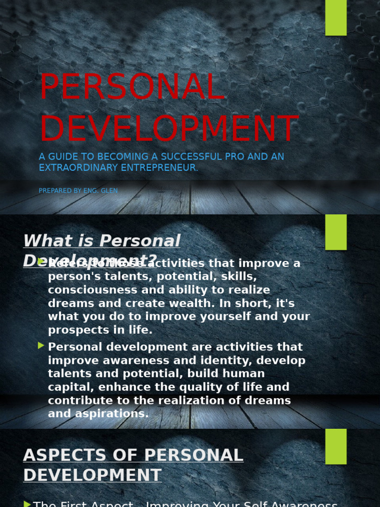 Personal Development | PDF | Personal Development | Cognitive Psychology