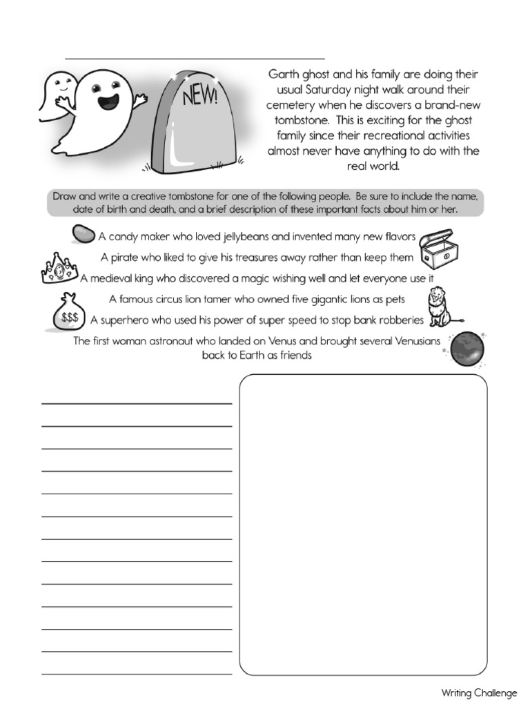 2nd Grade Writing Worksheets | PDF
