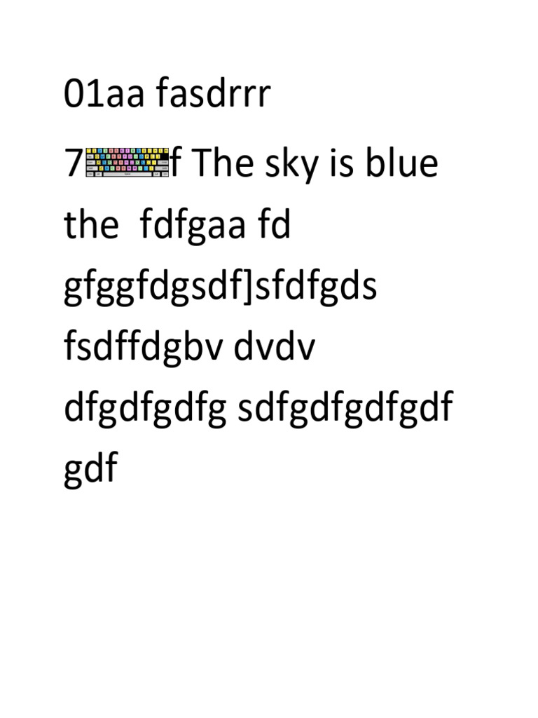 01aa Fasdrrr 7 F The Sky Is Blue The Fdfgaa FD GFGGFDGSDF) Sfdfgds ...