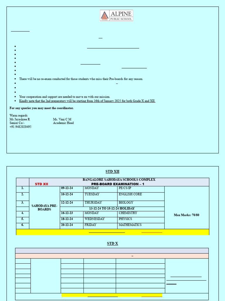 Pre Board Exam-1 Latest PDF | PDF