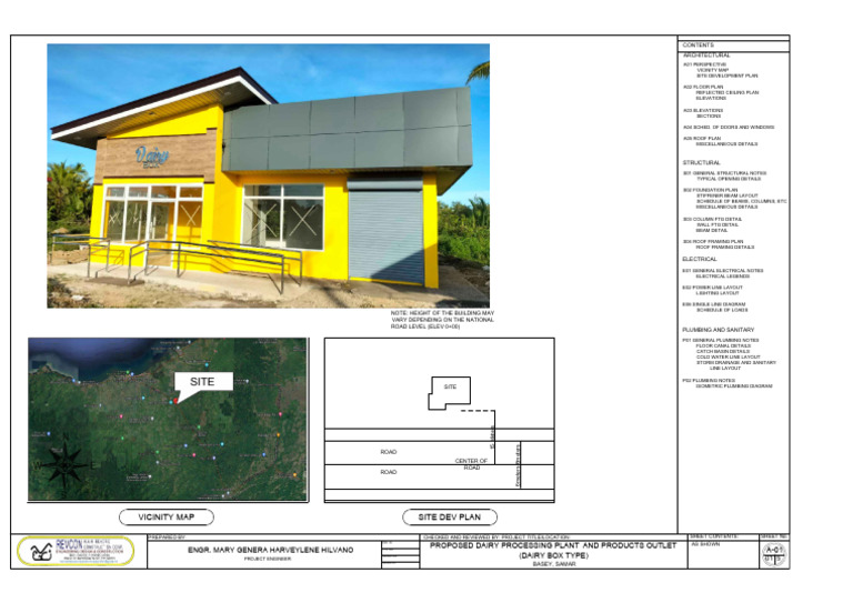 Vicinity Map Site Dev Plan: Architectural | PDF | Architectural Design ...