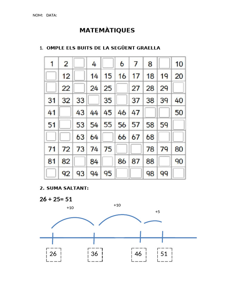Graella Del 100 | PDF