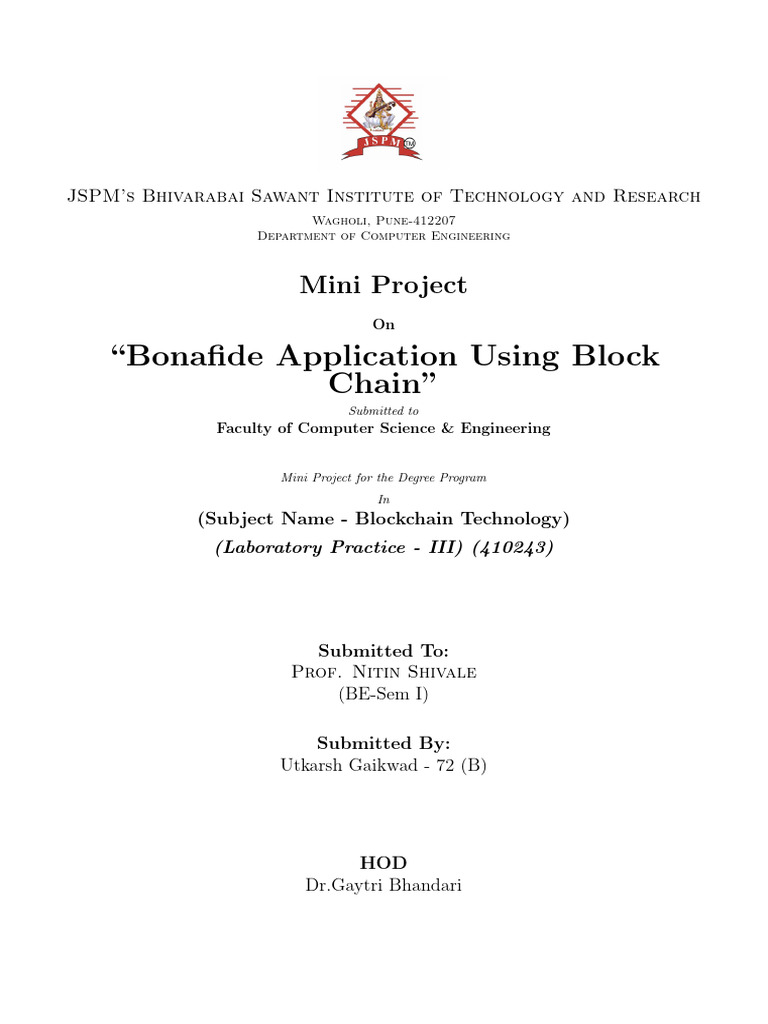 BT_Mini_project_Report | PDF | Computer Security | Security