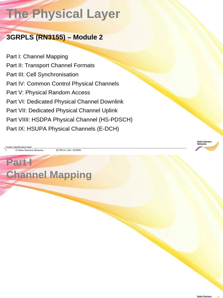 3G RPLS2 - The Physical Layer | PDF | High Speed Packet Access | Computer Science