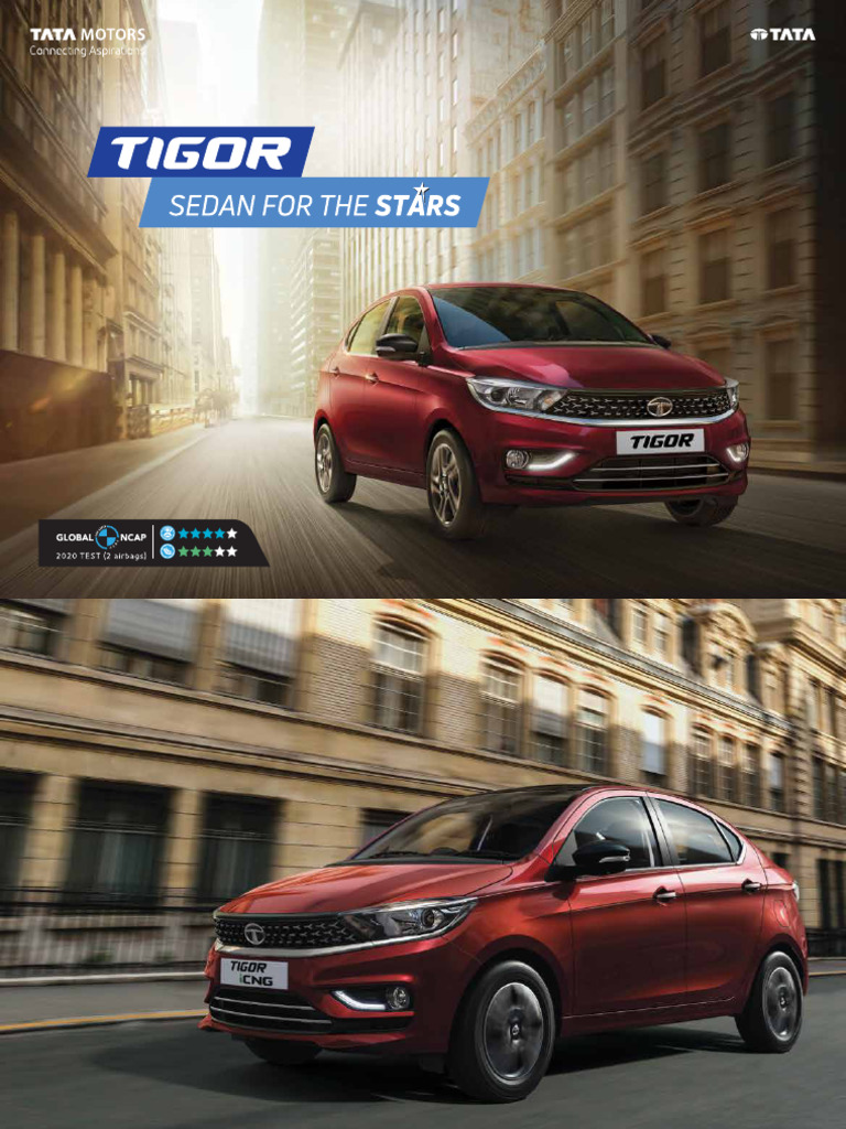 Tigor Web Brochure Dec 2023 | PDF | Car | Trunk (Car)