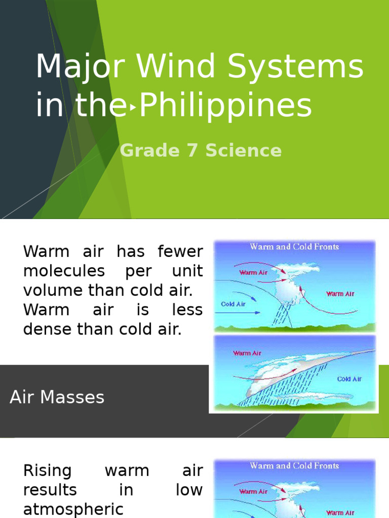 Wind Systems and Climate in the Philippines | PDF | Atmosphere Of Earth ...