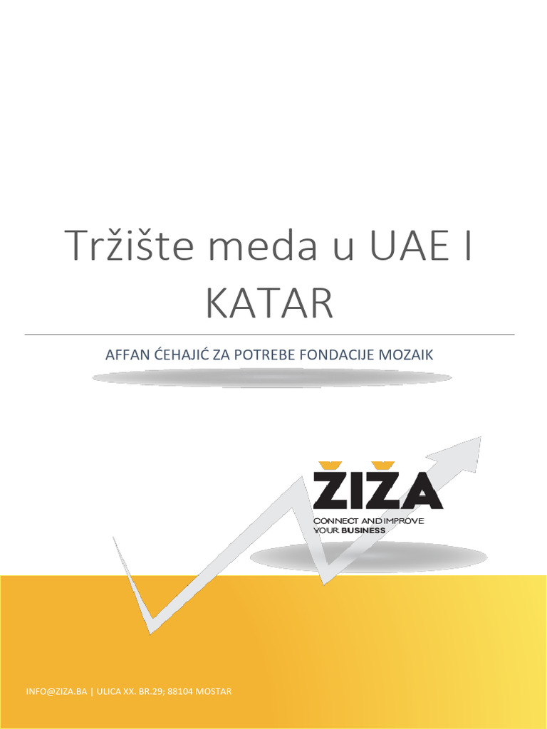Tržište Meda Uae I Katar | PDF