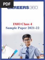 Imo Sample Paper Class-2 2025-26 | PDF | Mathematics