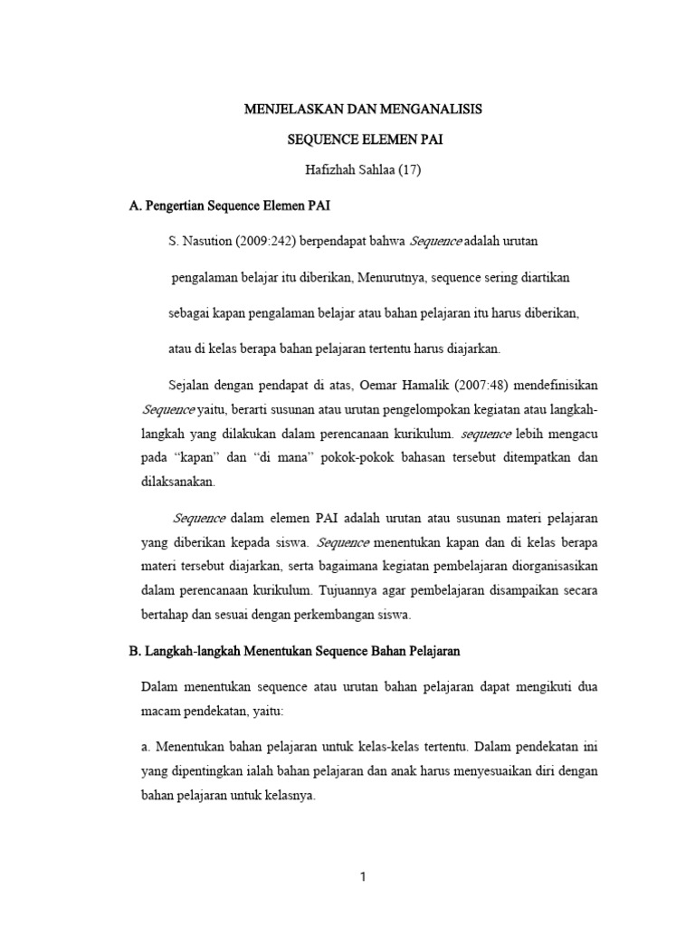 Perencanaan Kurikulum | PDF