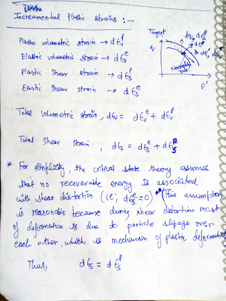 Plastic Flow Equations-1 | PDF