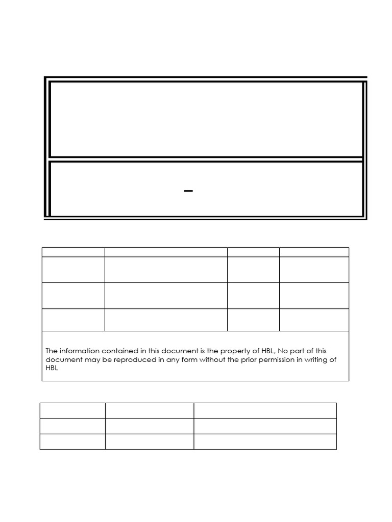 HBL - Purchase-Manual-Sop | PDF | Specification (Technical Standard ...