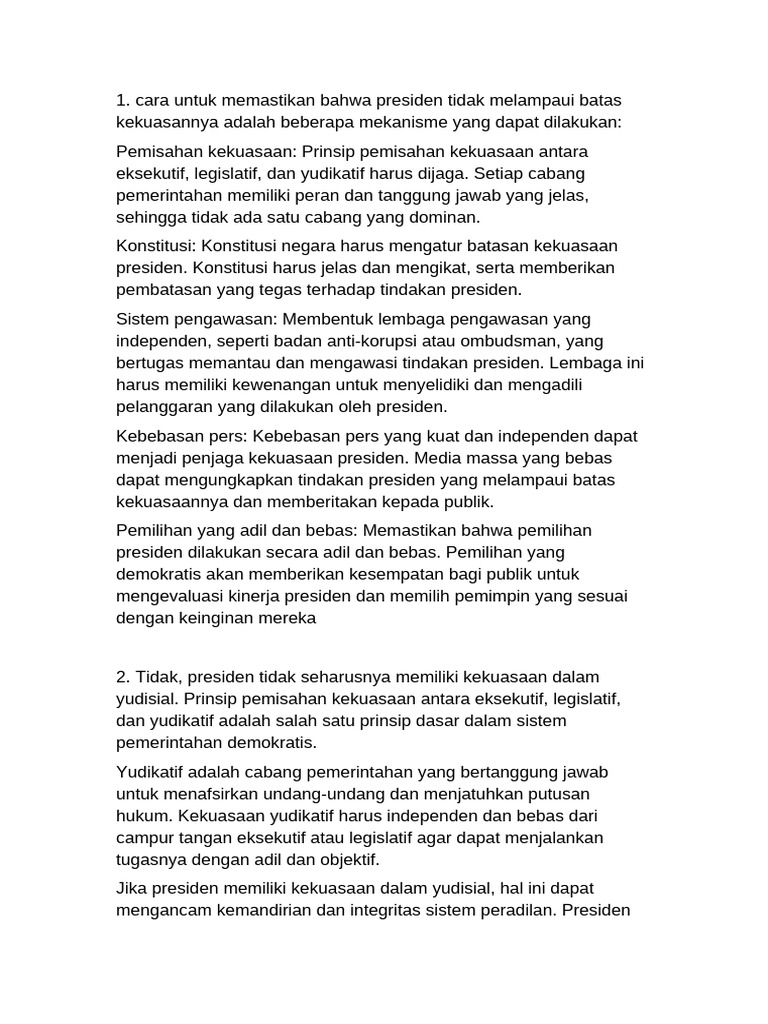 Jawaban Tugas 3 HTN | PDF | Politik