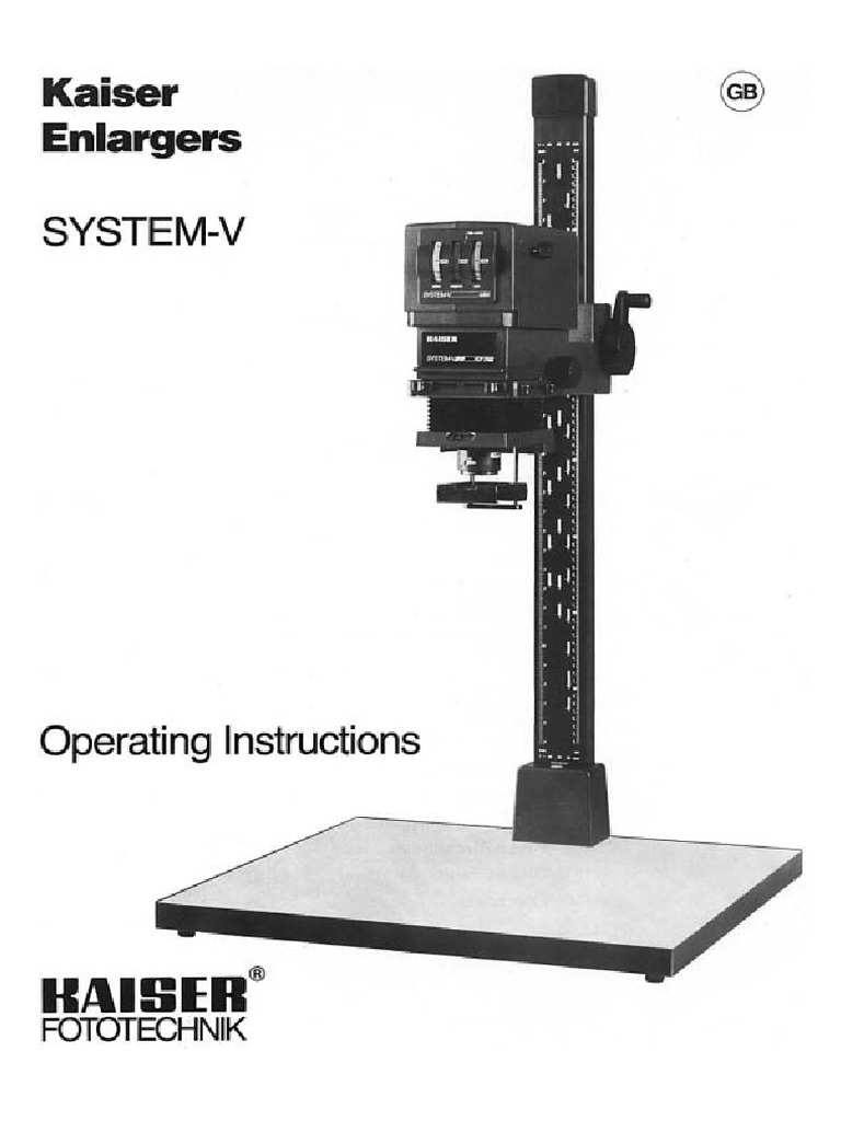 Instrukcja - Kaiser VCE 7002 AF - 4420_3_en | PDF