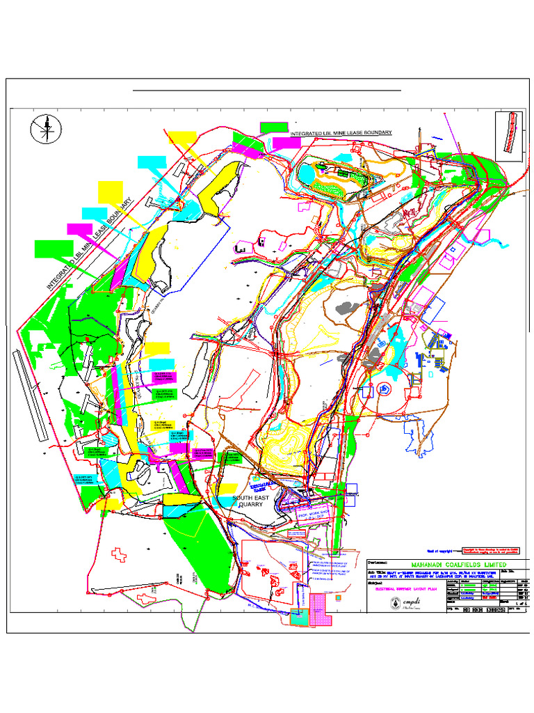 Surface Layout Plan Electrical | PDF