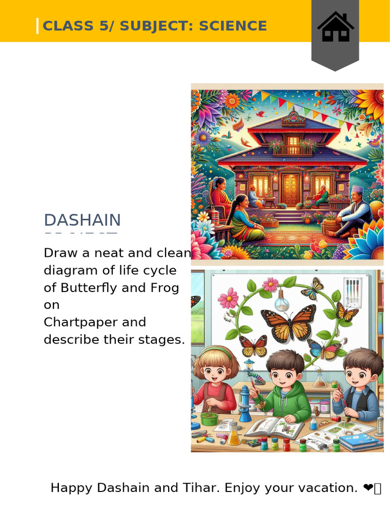 Class 5 Project Work | PDF | Language Arts & Discipline | Home & Garden