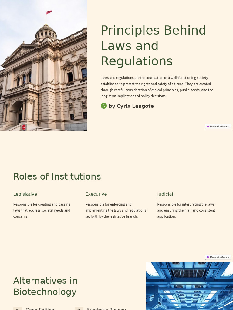 Laws, Ethics, and Innovation in Society | PDF | Policy | Regulatory ...