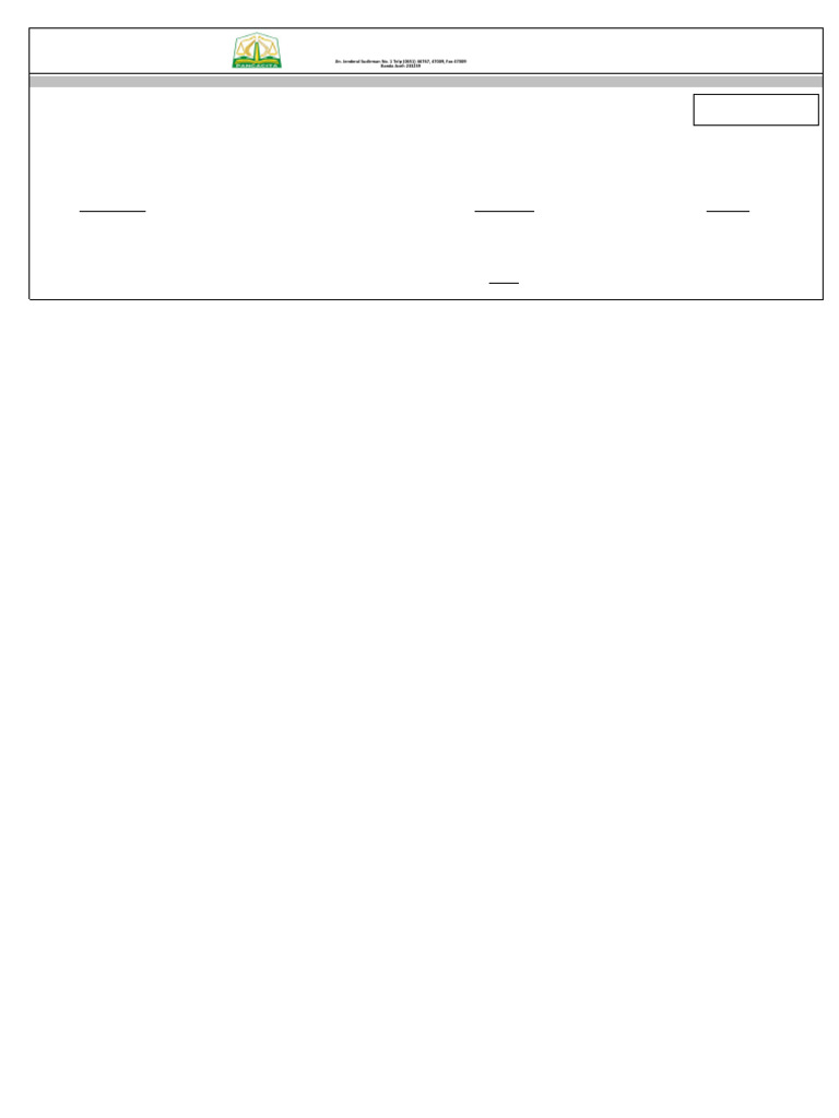 Format MC Penarikan | PDF