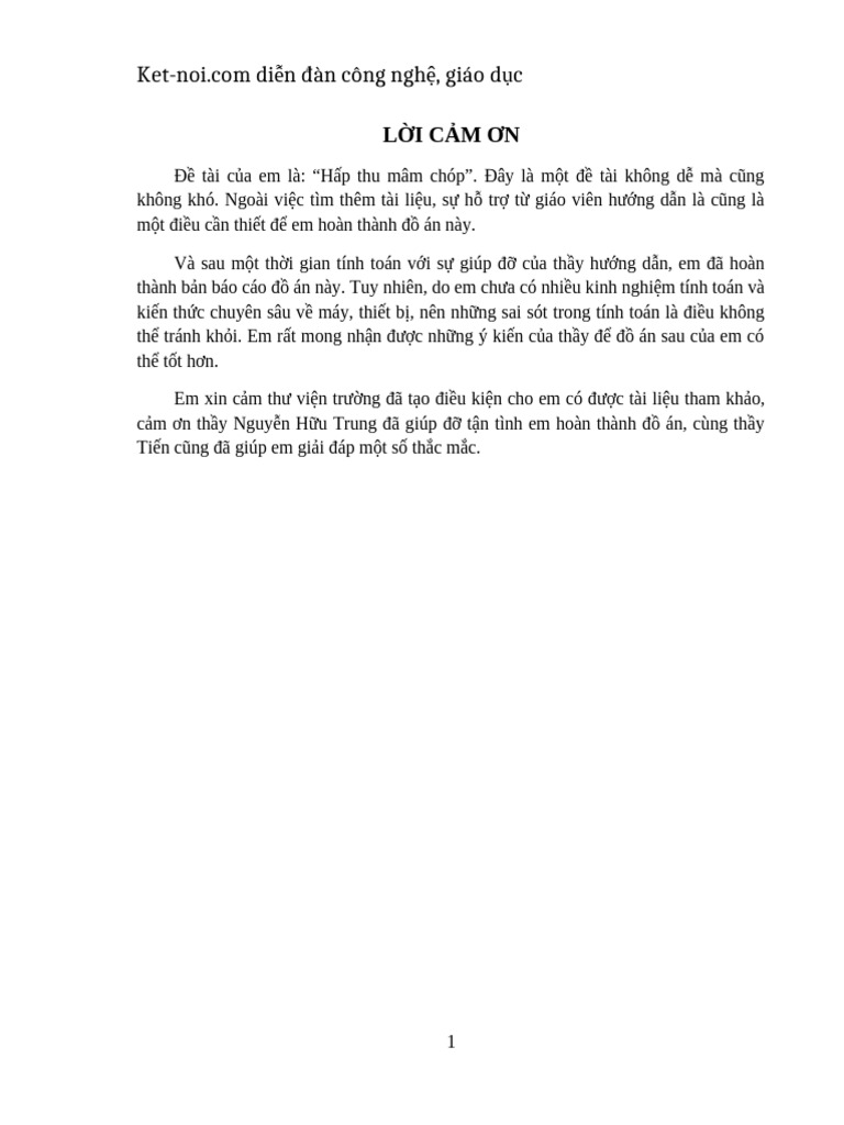 Xemtailieu Do An Tinh Toan Va Thiet Ke Thap Hap Thu Mam Chop de Hap Thu So2 | PDF