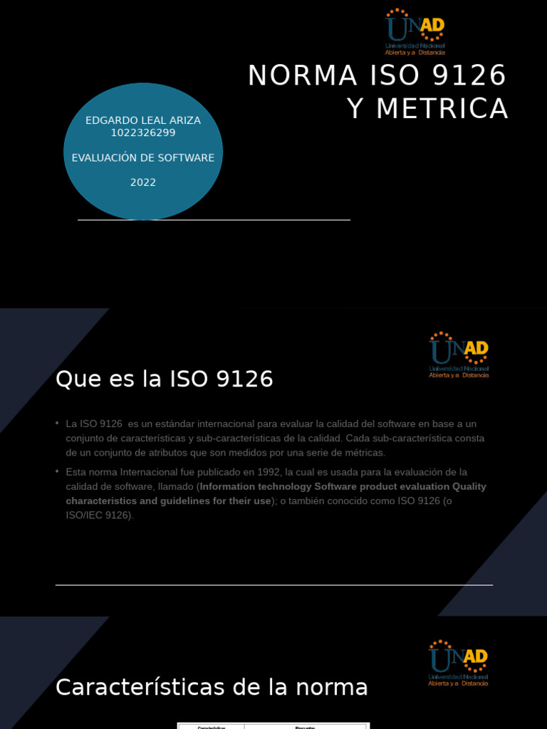 Evaluación de Software: ISO 9126 | PDF