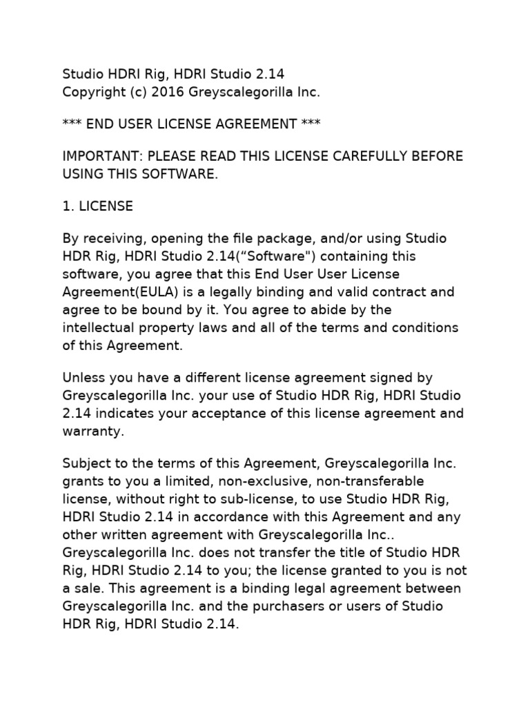 Single User License | PDF | License | Legal Liability