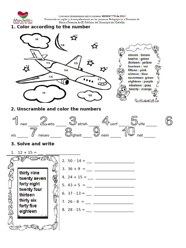 Fun Math Activities for Kids | PDF