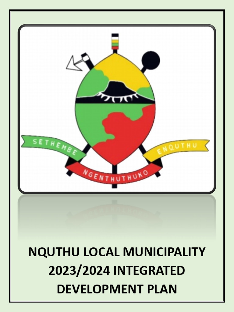 Final 2023-24 Idp Review | PDF | Infrastructure | Sanitation