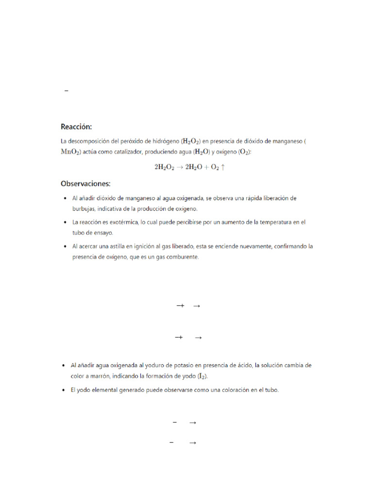 Lab 101 Quimica Inorganica Organica Reporte N°07 | PDF | Azufre | Oxígeno