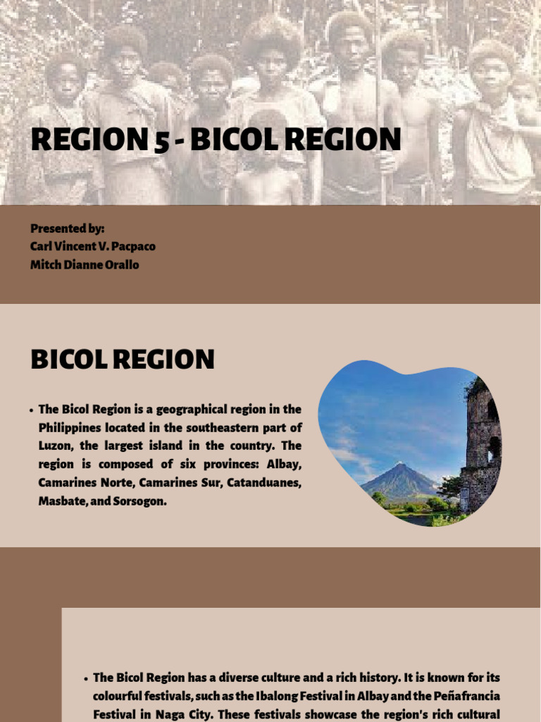 Region 5 - Bicol Region | PDF | Philippines