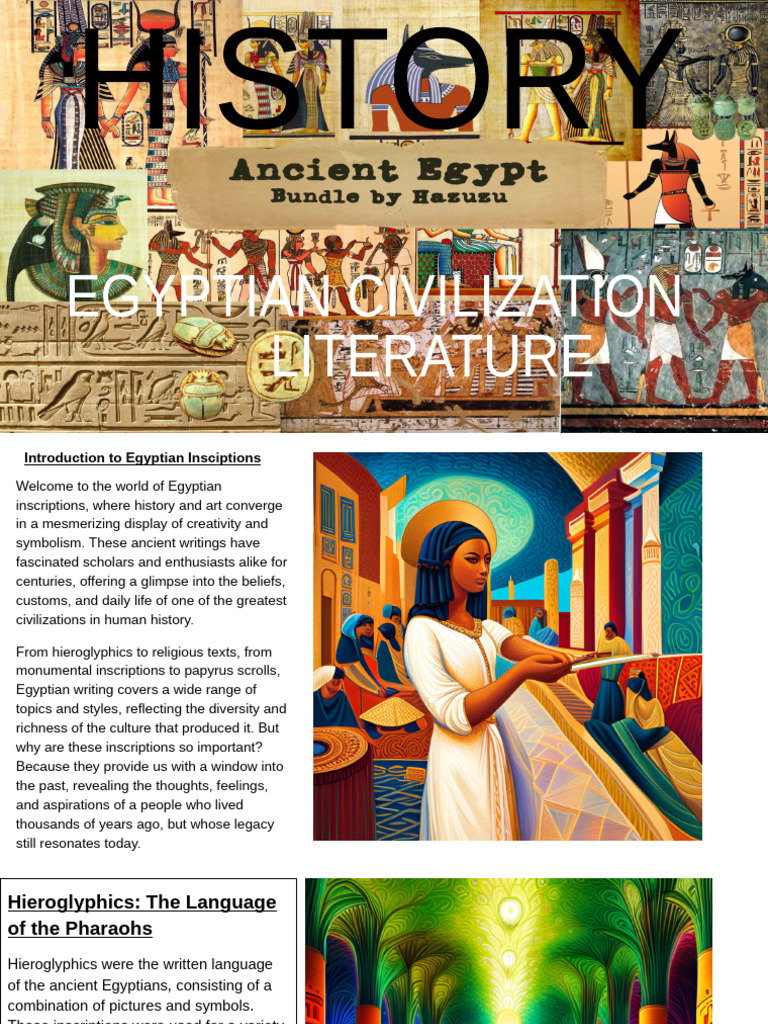 Advika presentation | PDF | Egyptian Hieroglyphs | Ancient Egypt