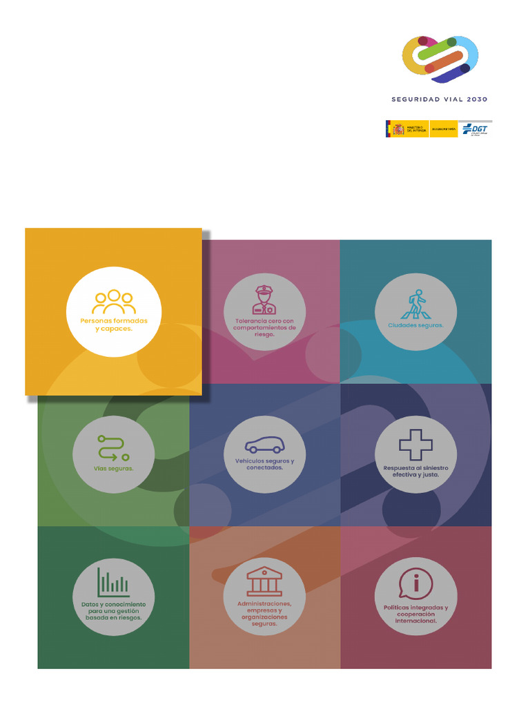 Estrategia de Seguridad Vial 2030 Area-1 Personas Formadas | PDF ...