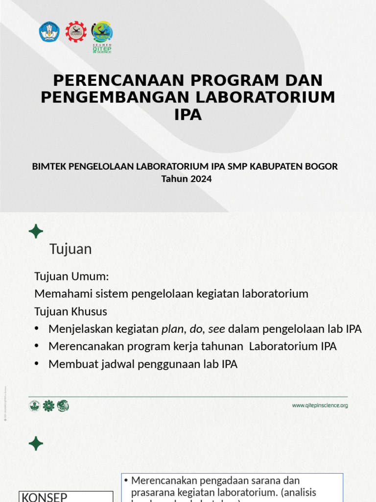 3a.perencanaan Program Lab IPA - Autosaved | PDF