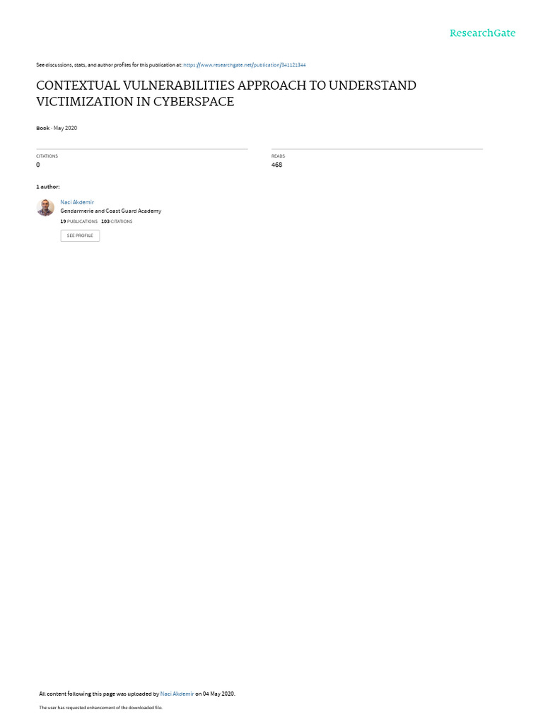 Contextual Vulnerabilities | PDF