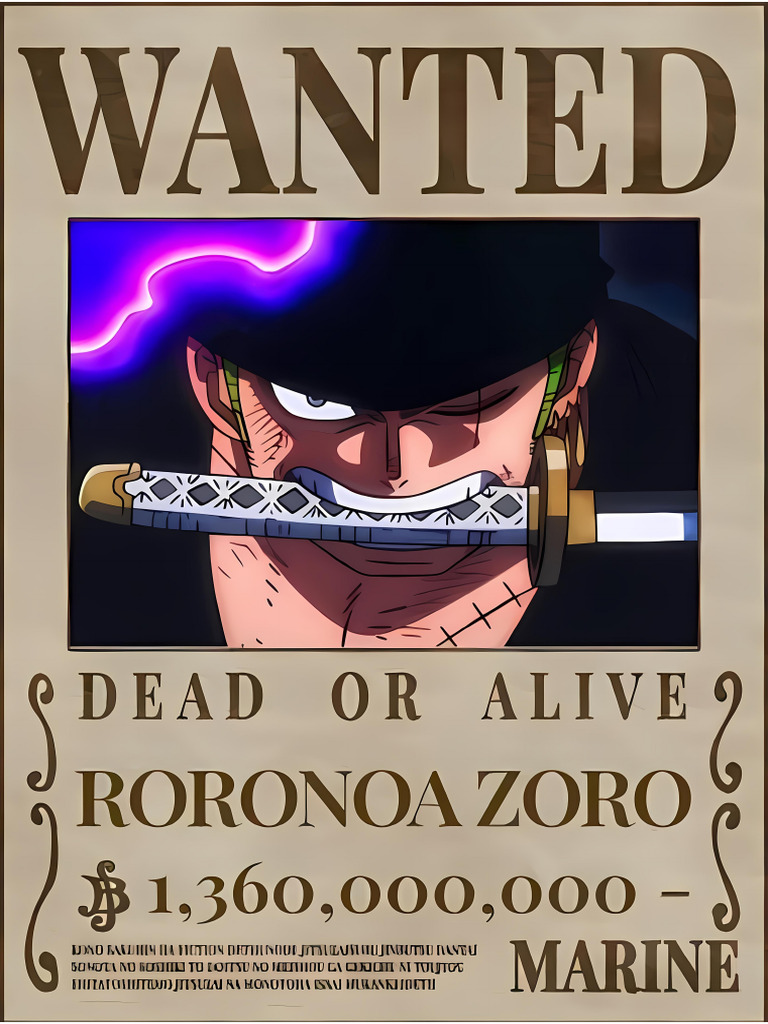 Zoro Wenteddd | PDF