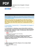 Certification Checkpoint Exam #1 (Chapters 1 - 4) Answers | PDF | Input/Output | Image Scanner