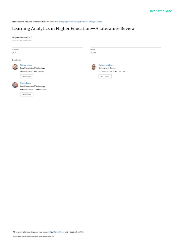 Springer Book Philipp Khalil Online | PDF | Analytics | Learning