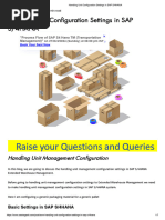 SAP EWM Handling Unit Configuration 1708709692 | PDF | Packaging And ...