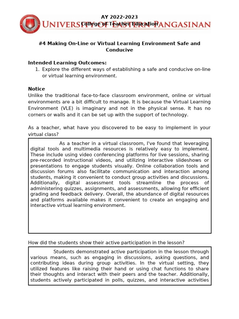 FS2 Learning Episode 4 | PDF | Learning | Teachers