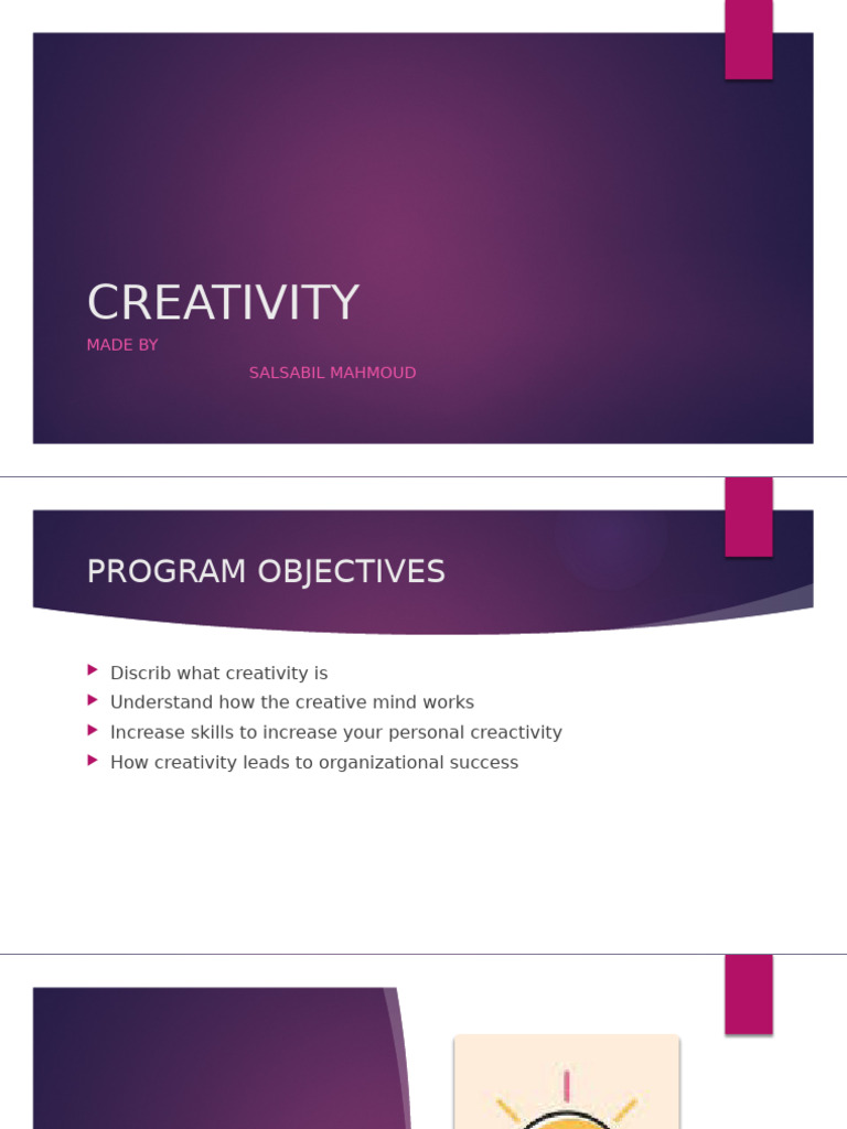 CREATIVITY | PDF